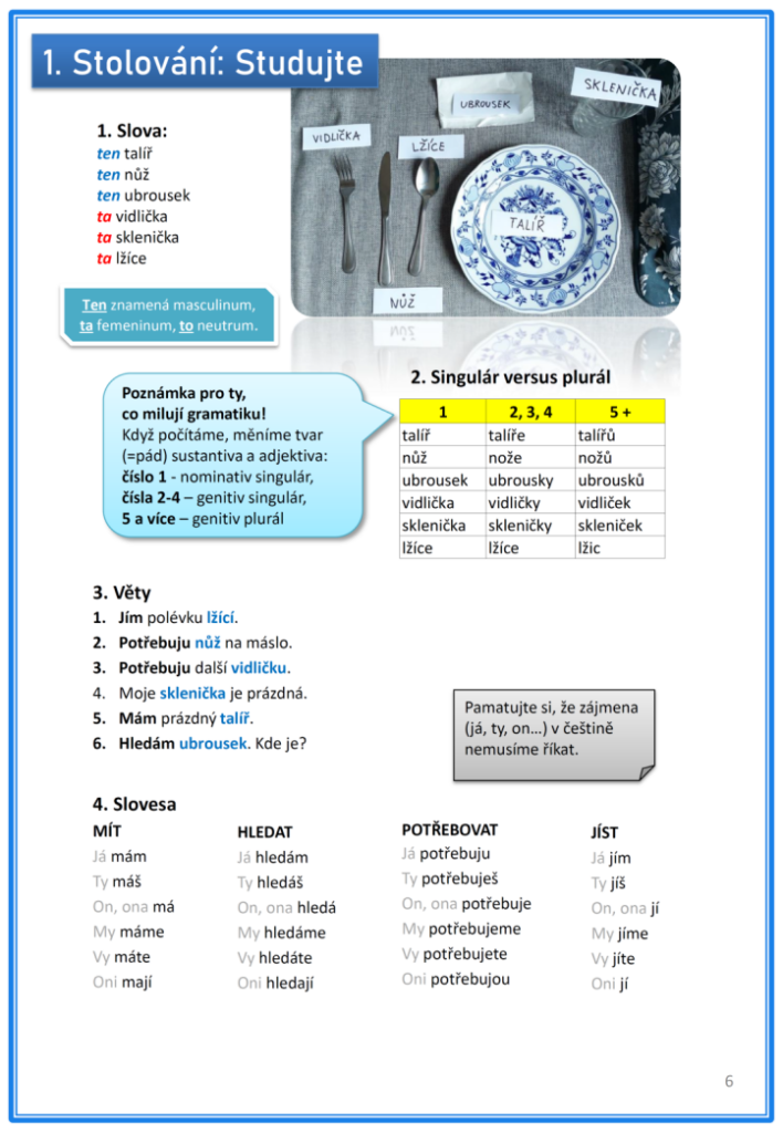 Video courses | Czech by Zuzka